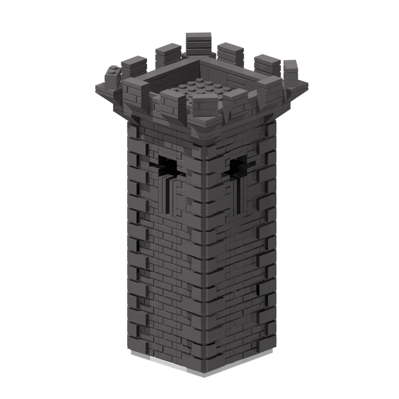LEGO MOC Medieval Tower by Bricksideas | Rebrickable - Build with LEGO