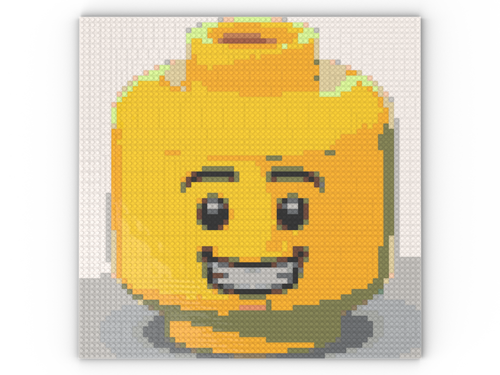 LEGO MOC Classic LEGO head by RightBrick | Rebrickable - Build with LEGO
