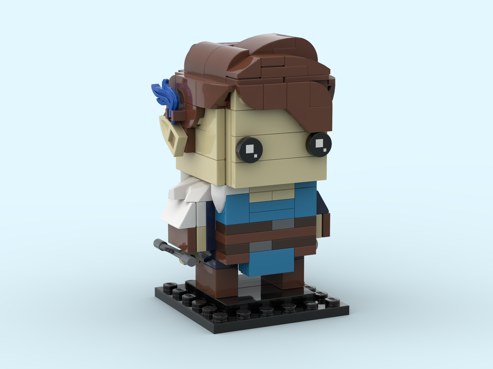 LEGO MOC Critical Role - Vox Machina - Vex'ahlia Brickheadz by Bogglet ...