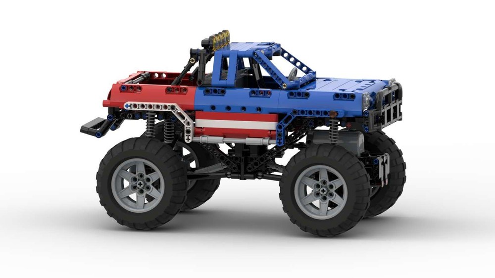 LEGO MOC Monster Truck MK4 by paave | Rebrickable - Build with LEGO