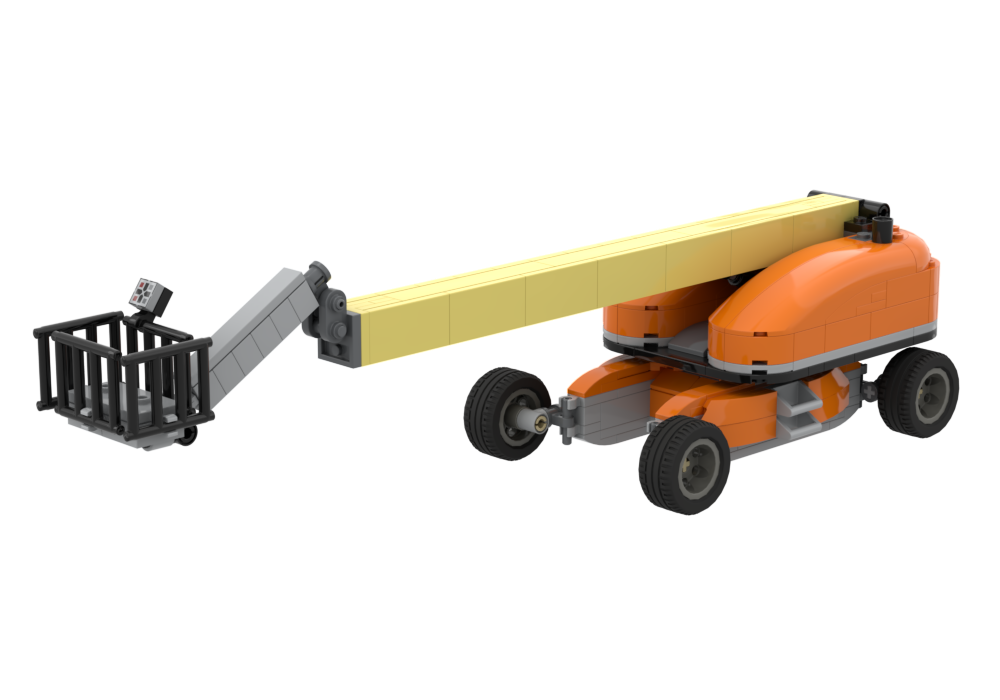 LEGO MOC Manlift/Boomlift (nonextending) by OrchardBuilds | Rebrickable ...