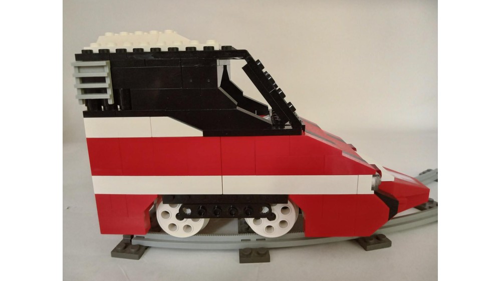 LEGO MOC 5540 High-Speed Locomotive by julien1001 | Rebrickable - Build ...