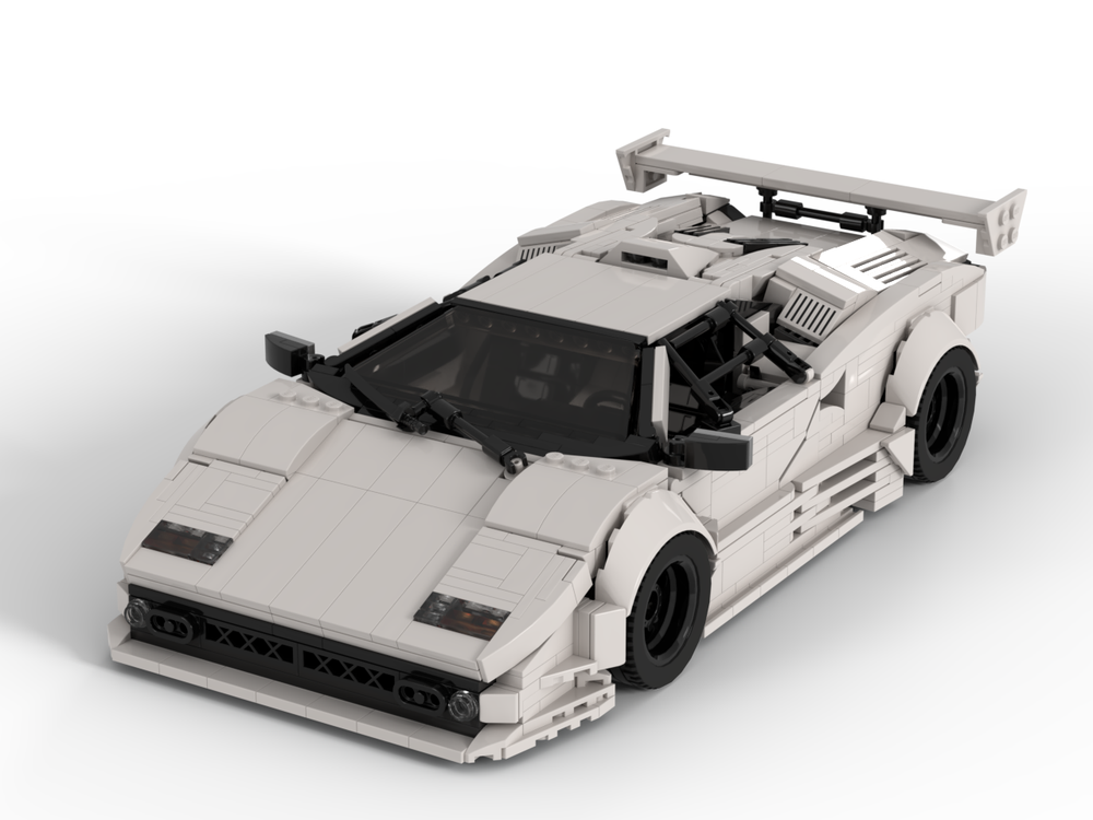 LEGO MOC Countach Liberty Walk Style by Linse | Rebrickable - Build ...