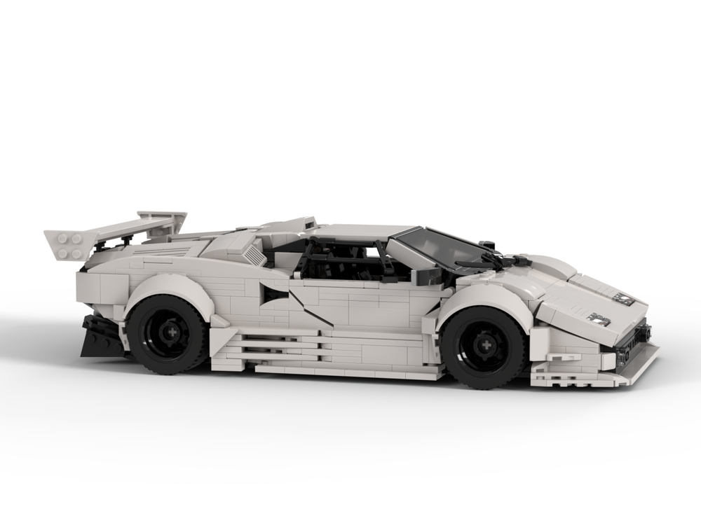 LEGO MOC Countach Liberty Walk Style by Linse | Rebrickable - Build ...
