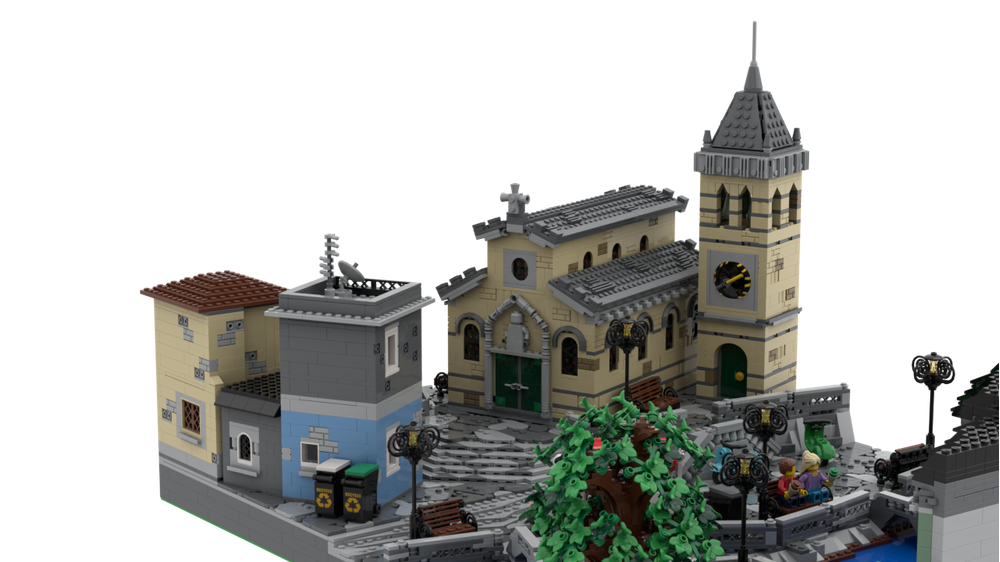 LEGO MOC Italian Village by Tavernellos | Rebrickable - Build with LEGO