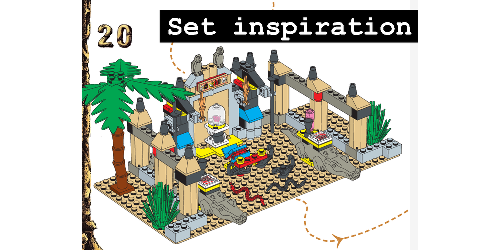 LEGO MOC Adventurers Chapter 9.Temple of Anubis Inner Shrine ...