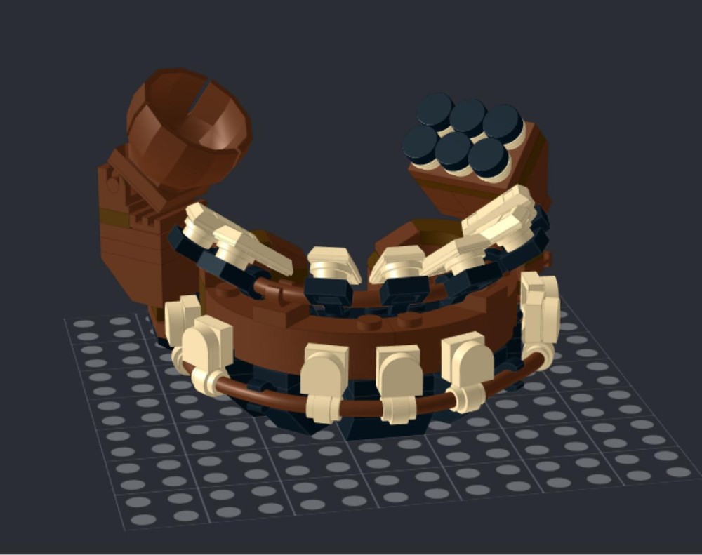 LEGO MOC Max Rebo's Nalargon Keyboard by BGBrix | Rebrickable - Build ...