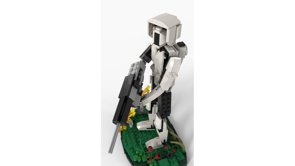 Lego Moc 76989 Scout Trooper By Nodrap Rebrickable Build With Lego