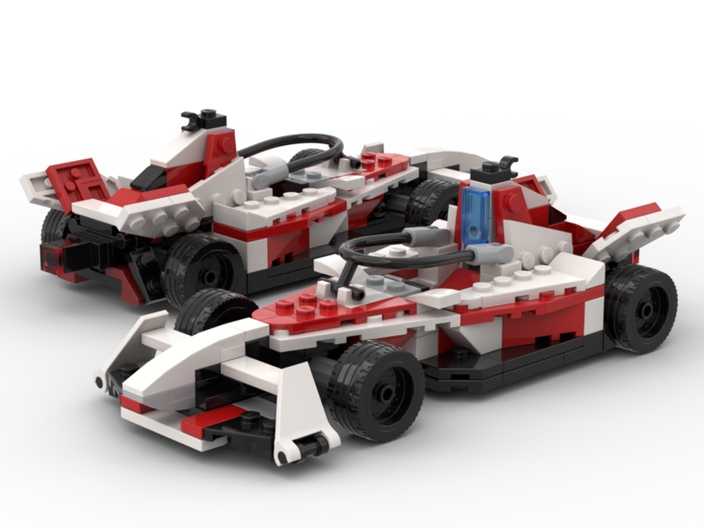 Lego Moc Formula E Gen 3 Car By Brickrari Rebrickable Build With Lego