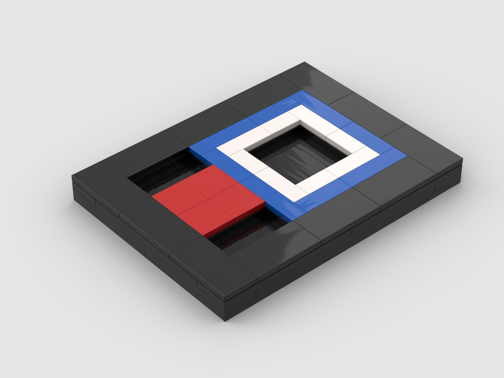 LEGO MOC 5 Piece Sliding Puzzle by dorireuv | Rebrickable - Build with LEGO