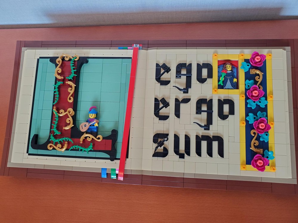 LEGO MOC Illuminated Manuscript by the_halfangel | Rebrickable - Build ...