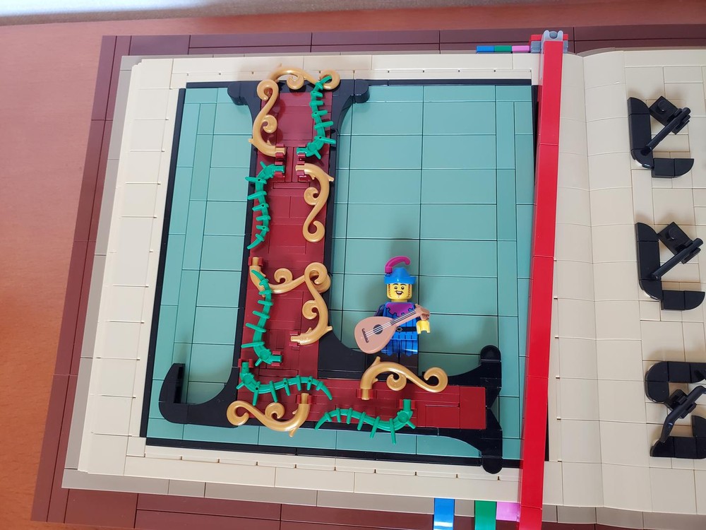 LEGO MOC Illuminated Manuscript by the_halfangel | Rebrickable - Build ...