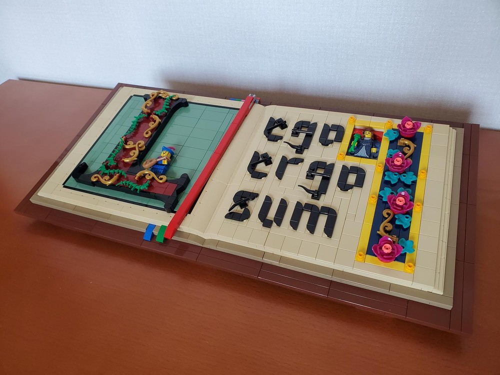LEGO MOC Illuminated Manuscript by the_halfangel | Rebrickable - Build ...