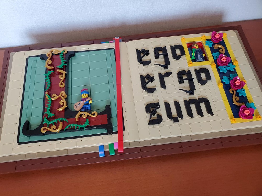 LEGO MOC Illuminated Manuscript by the_halfangel | Rebrickable - Build ...