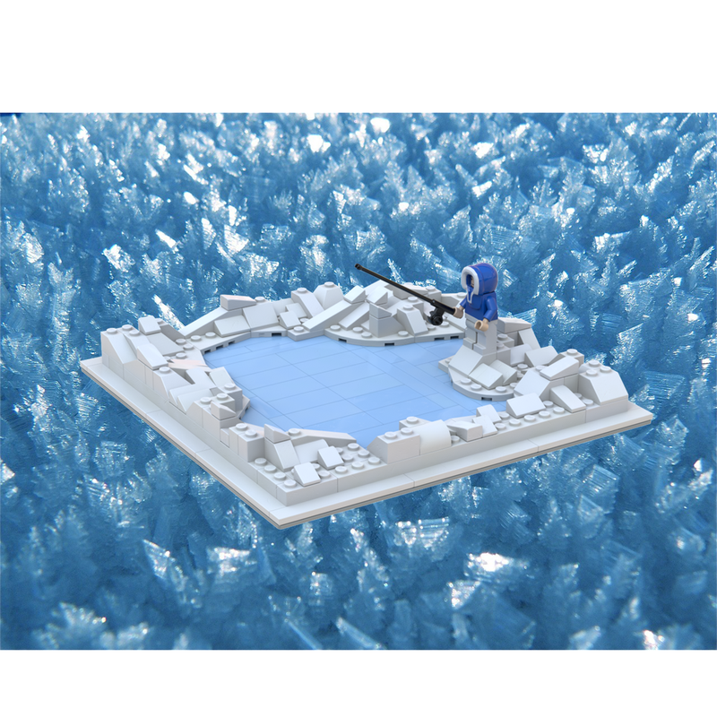 LEGO MOC ice fishing by maatai | Rebrickable - Build with LEGO