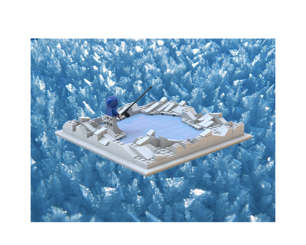 LEGO MOC ice fishing by maatai | Rebrickable - Build with LEGO