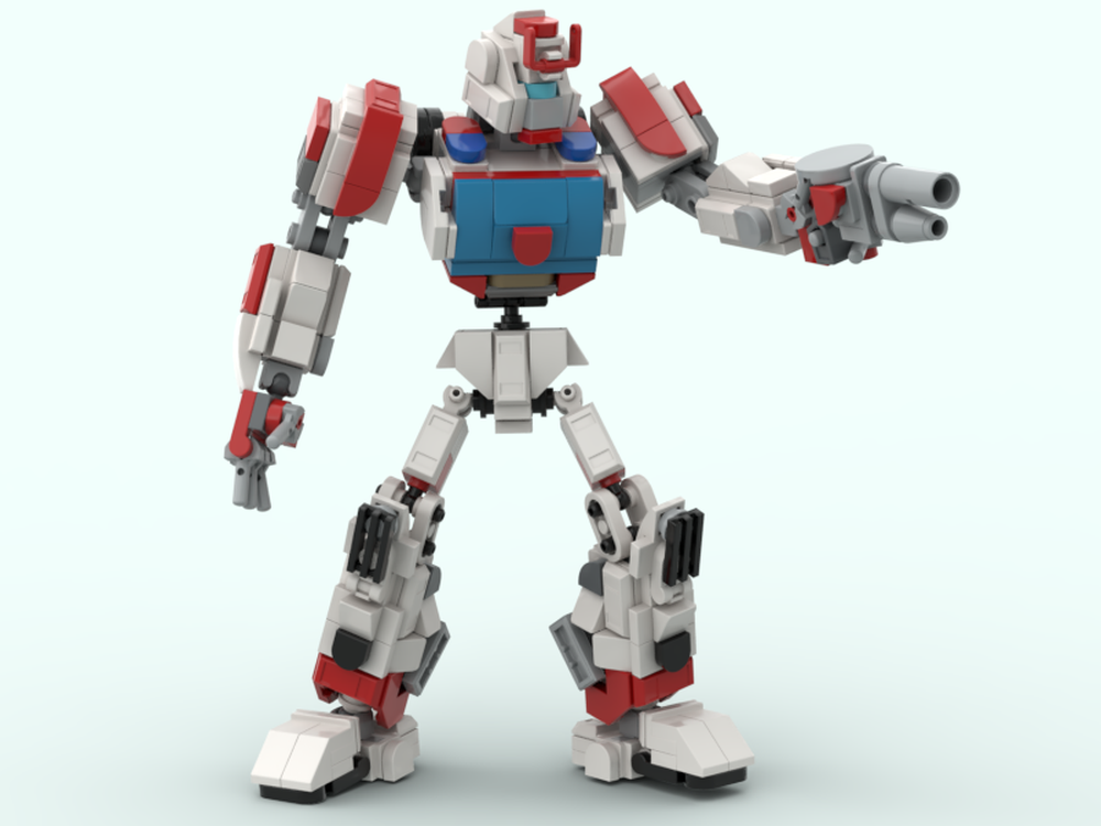 Lego Moc Ratchet By Excaliburtheone Rebrickable Build With Lego