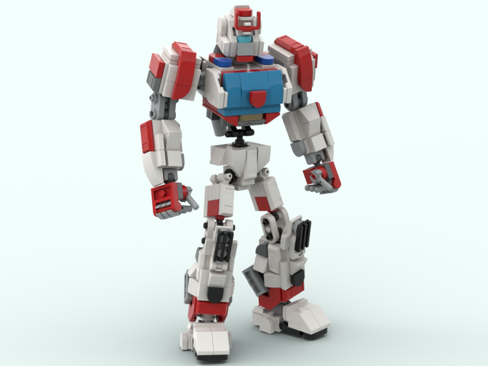 Lego Moc Ratchet By Excaliburtheone Rebrickable Build With Lego