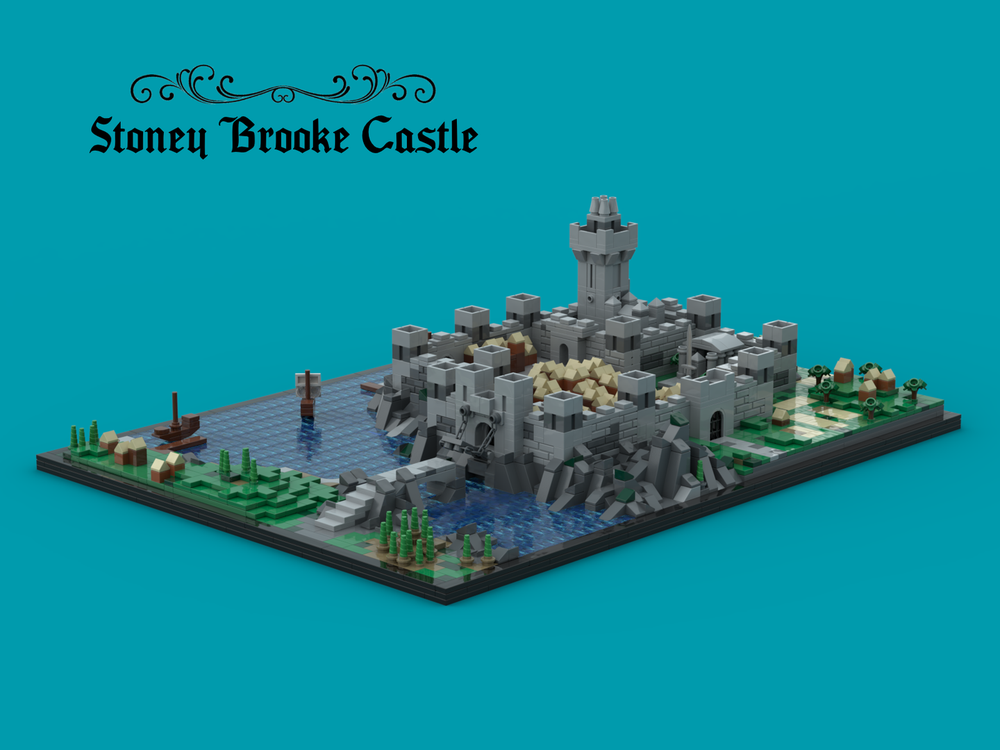 LEGO MOC Stoney Brooke Castle by StarvedMonkey | Rebrickable - Build ...