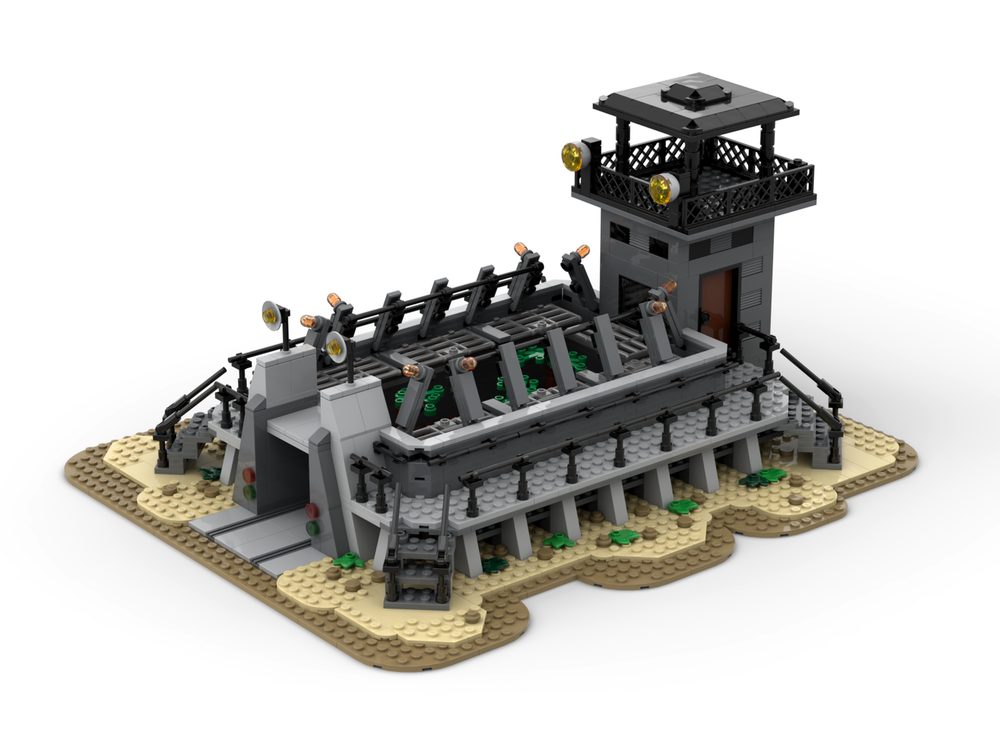 LEGO MOC Jurassic Park Raptor Enclosure by steamwerksceo | Rebrickable ...