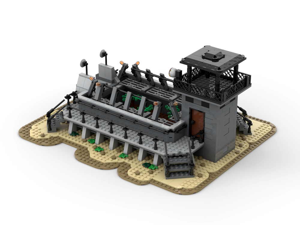 Lego Moc Jurassic Park Raptor Enclosure By Steamwerksceo Rebrickable