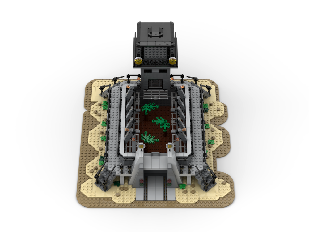 Lego Moc Jurassic Park Raptor Enclosure By Steamwerksceo Rebrickable