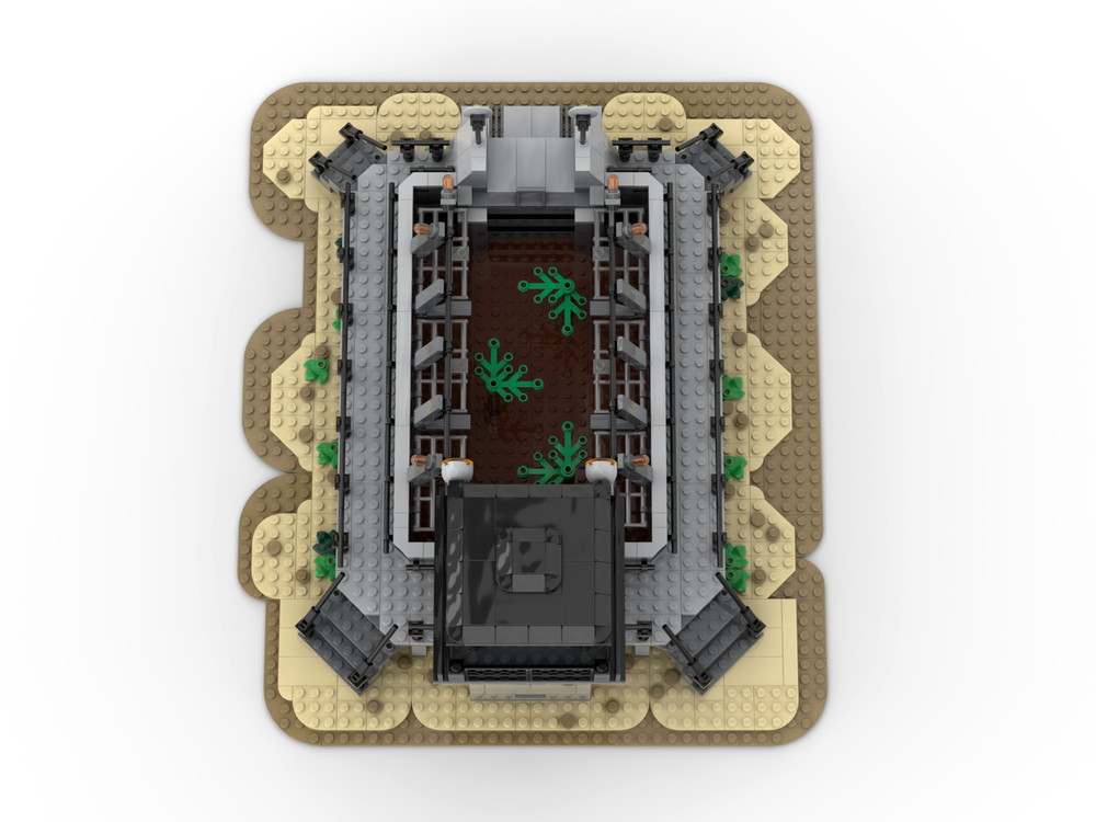 Lego Moc Jurassic Park Raptor Enclosure By Steamwerksceo Rebrickable