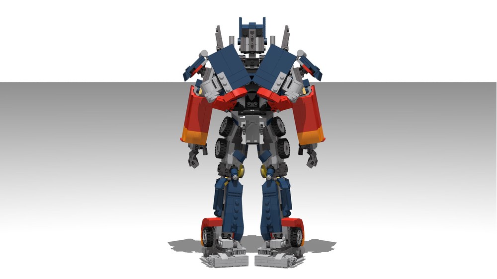 Lego Moc 2007 Optimus Prime By Wizardlizardproductions Rebrickable