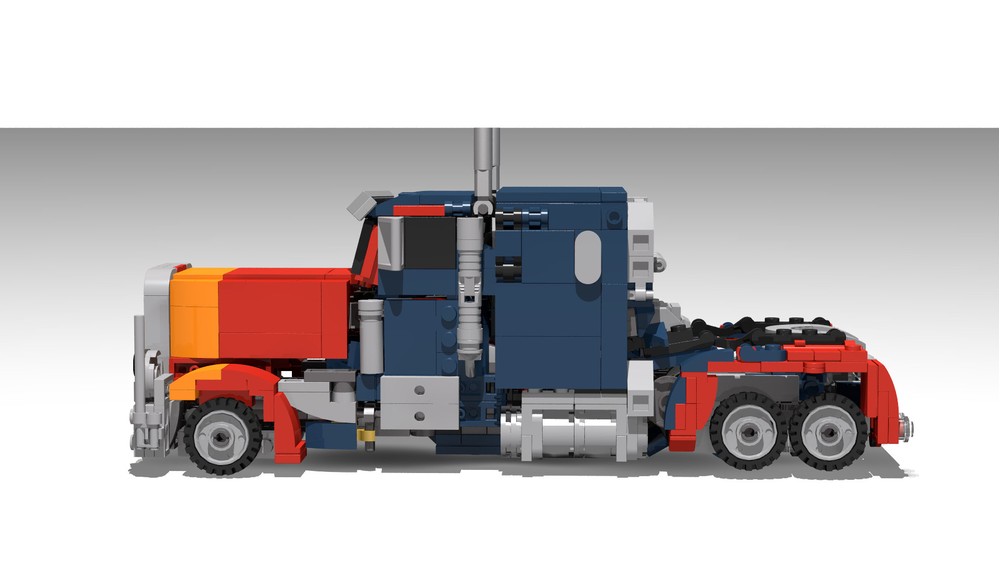 LEGO MOC 2007 Optimus Prime by WizardlizardProductions | Rebrickable ...