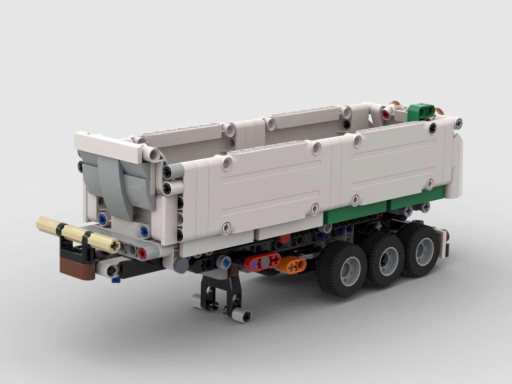 LEGO MOC 42167 Tipper Trailer by Little_Thomas | Rebrickable - Build ...