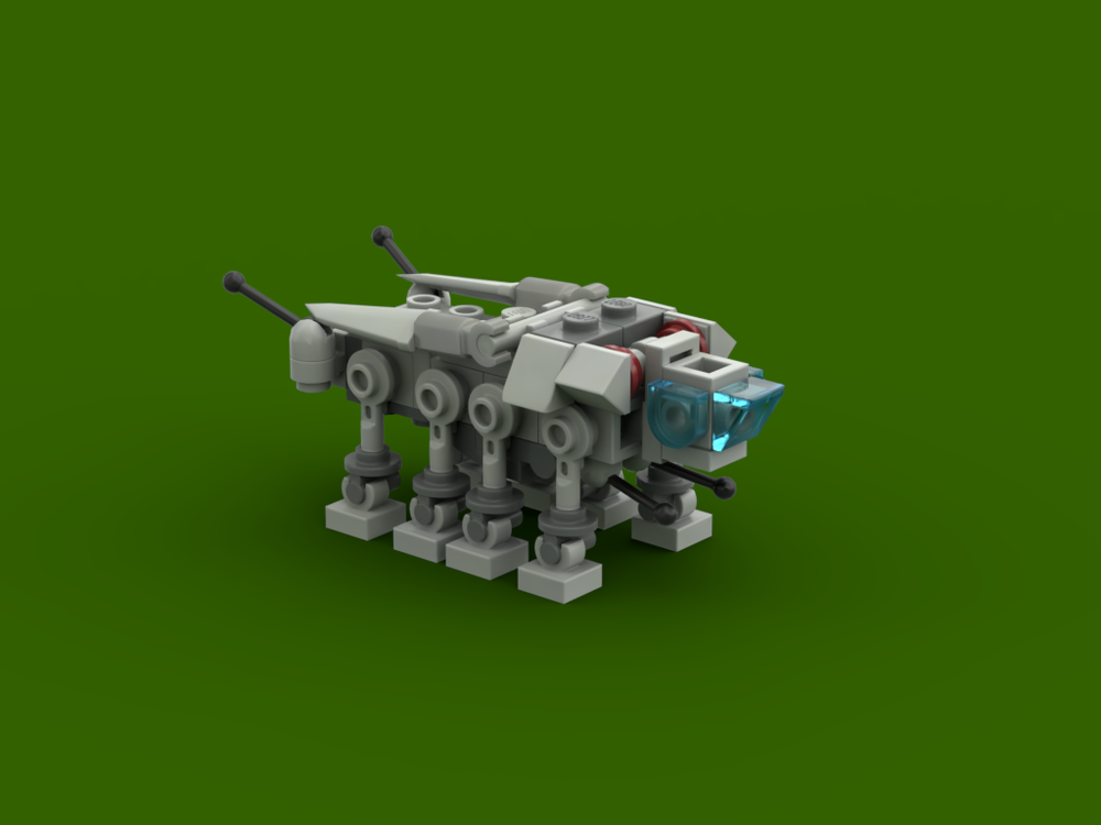 LEGO MOC Micro AT-OT by Fukusaku | Rebrickable - Build with LEGO