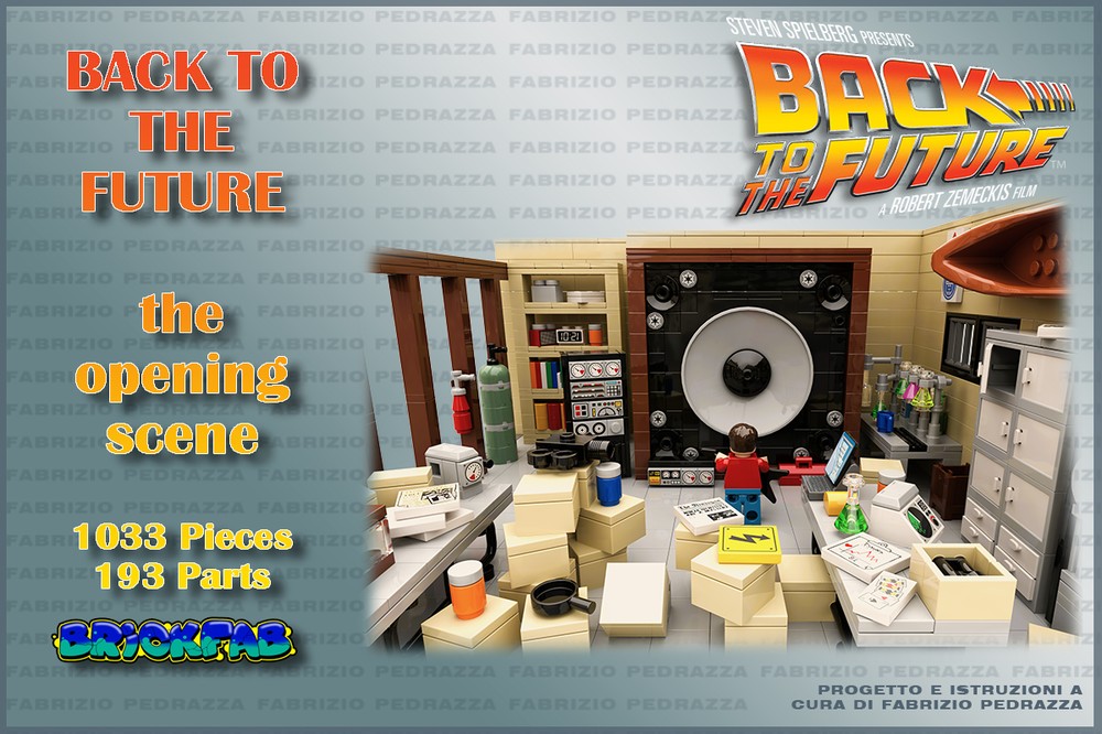 LEGO MOC Back To The Future - The Opening Scene - by BrickFab Creations ...