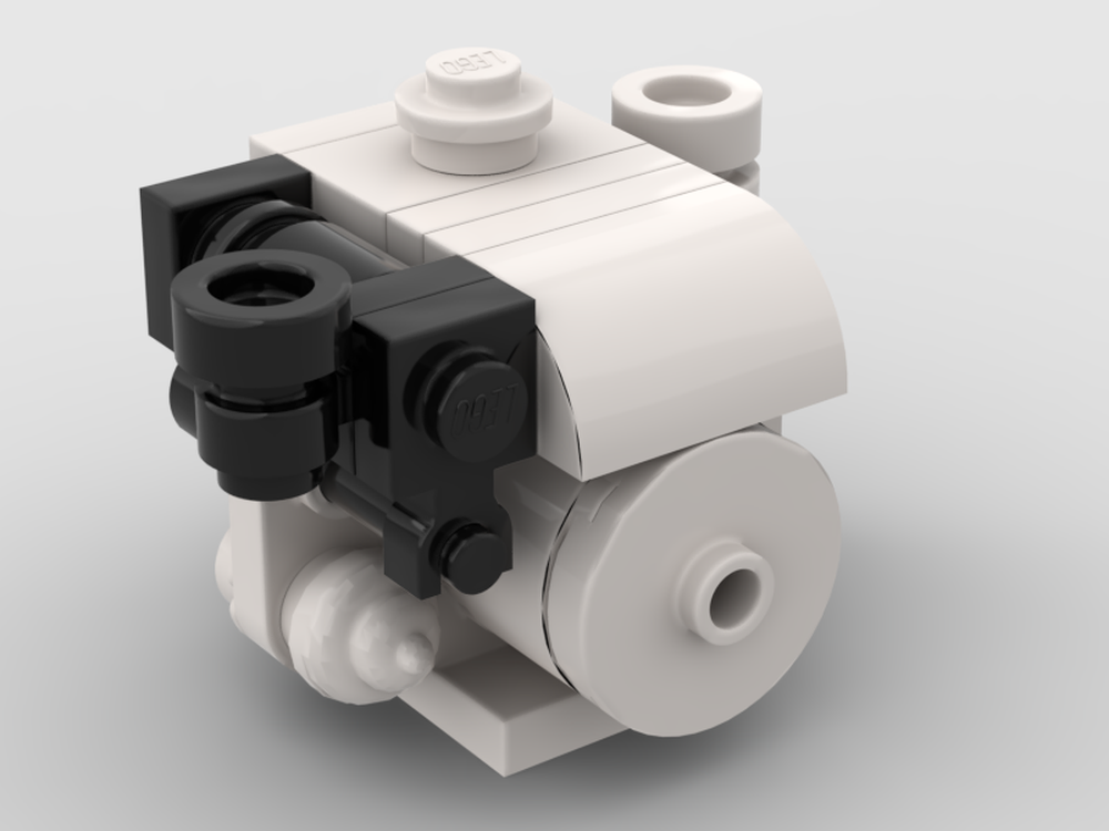 LEGO MOC old engine by EBbuilds | Rebrickable - Build with LEGO