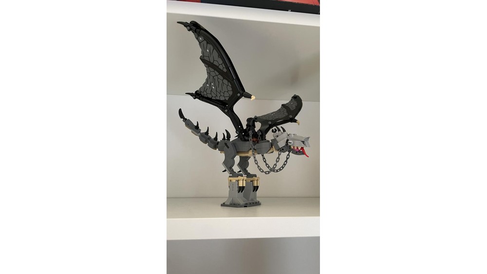 LEGO MOC Fell Beast - Neck & Head Modification by SaZ | Rebrickable ...