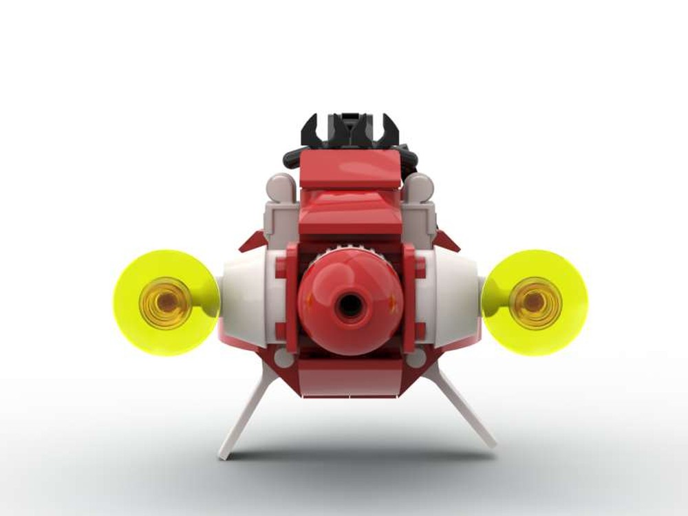Lego Moc Cloud City Speeder By Brickartlille Rebrickable Build
