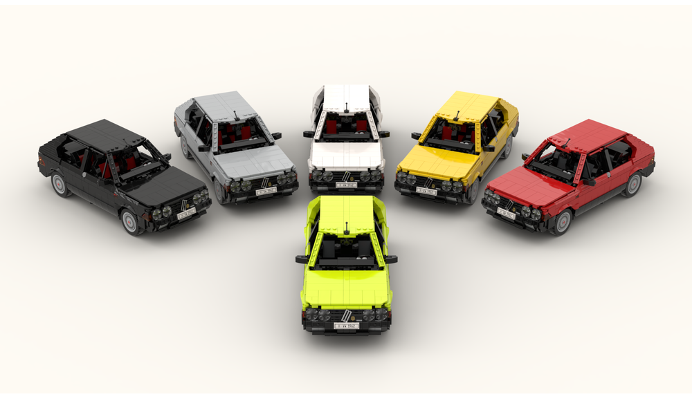 LEGO MOC Fiat Ritmo Abarth 130 TC (1985) Multicolor by Aquil8 ...