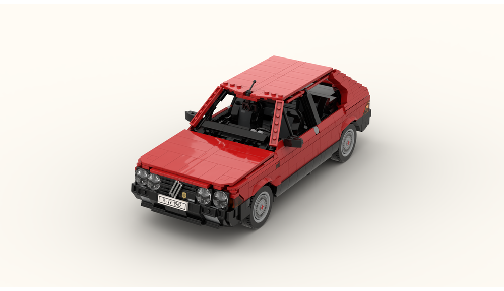 Lego Moc Fiat Ritmo Abarth 130 Tc 1985 Multicolor By Aquil8