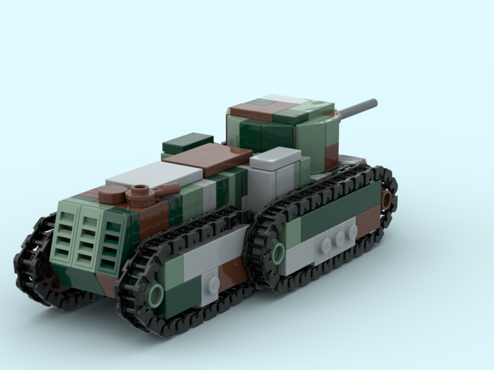 Lego Moc Char De Chasse Aem By Shnorgelflopper Rebrickable Build