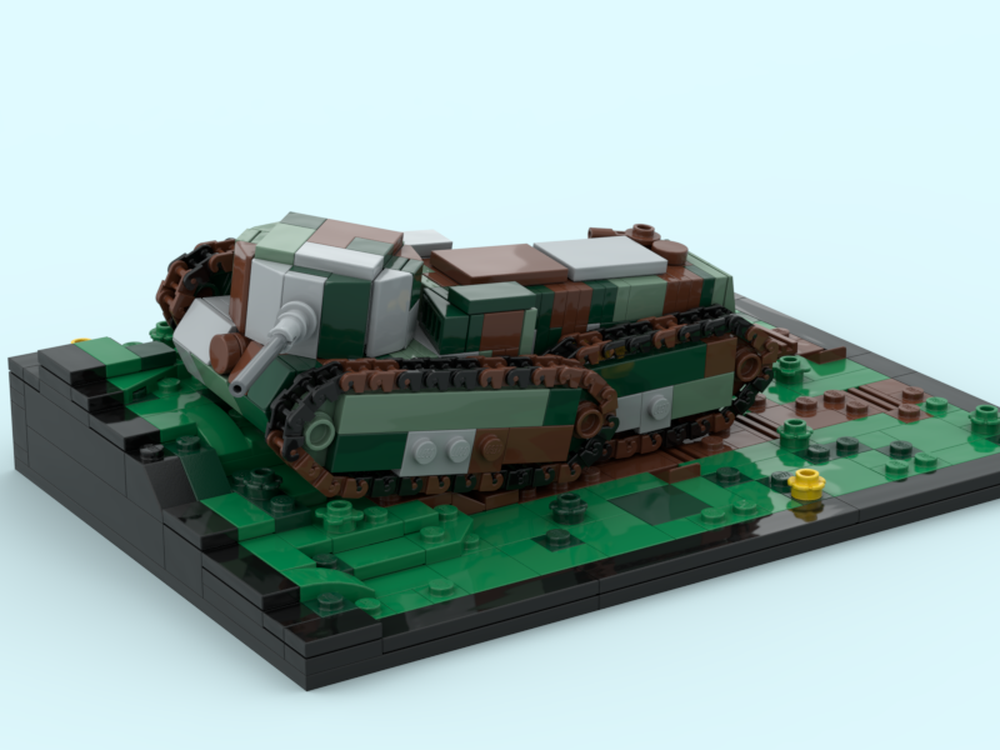 Lego Moc Char De Chasse Aem By Shnorgelflopper Rebrickable Build