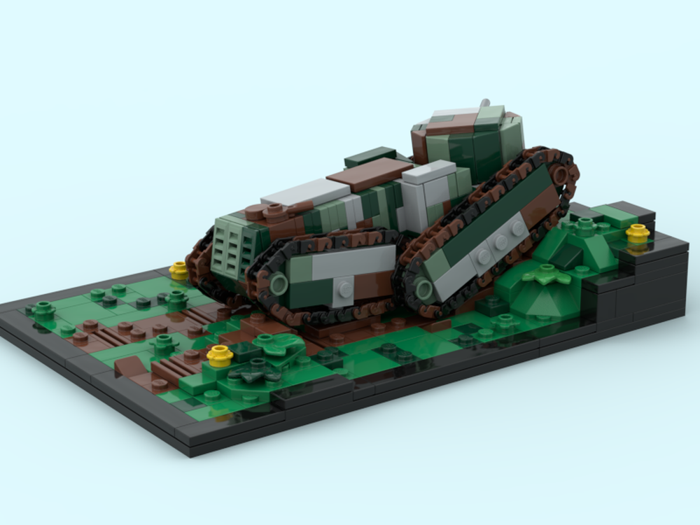 Lego Moc Char De Chasse Aem By Shnorgelflopper Rebrickable Build