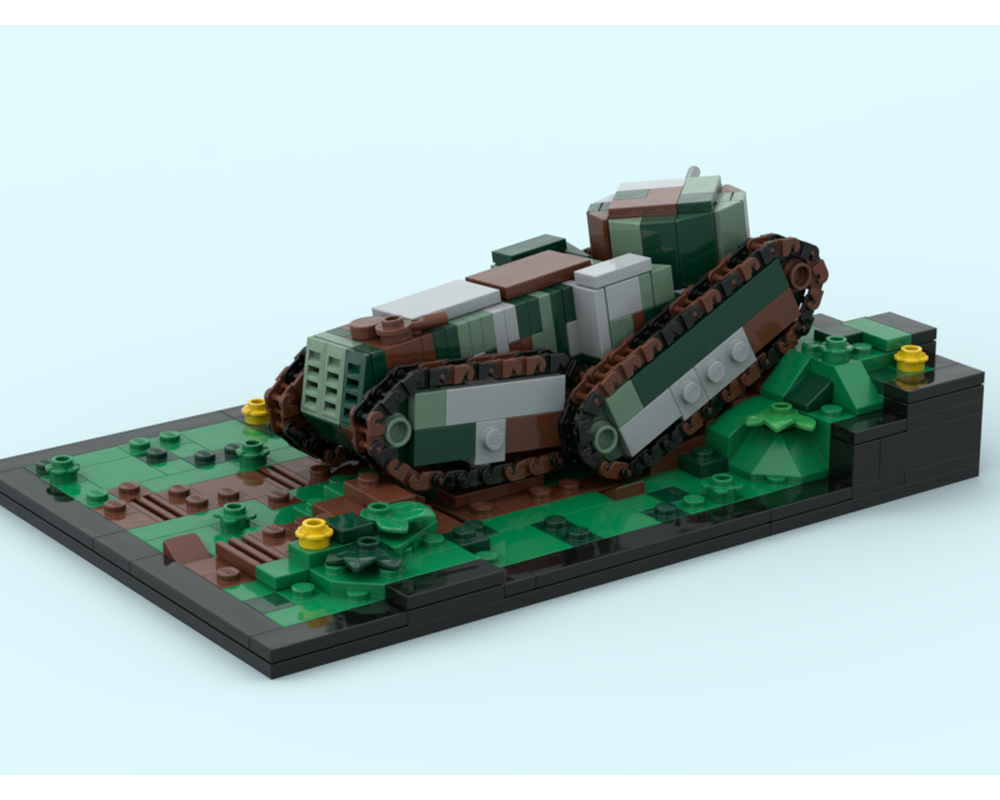 LEGO MOC Char de chasse AEM by Shnorgelflopper | Rebrickable - Build ...