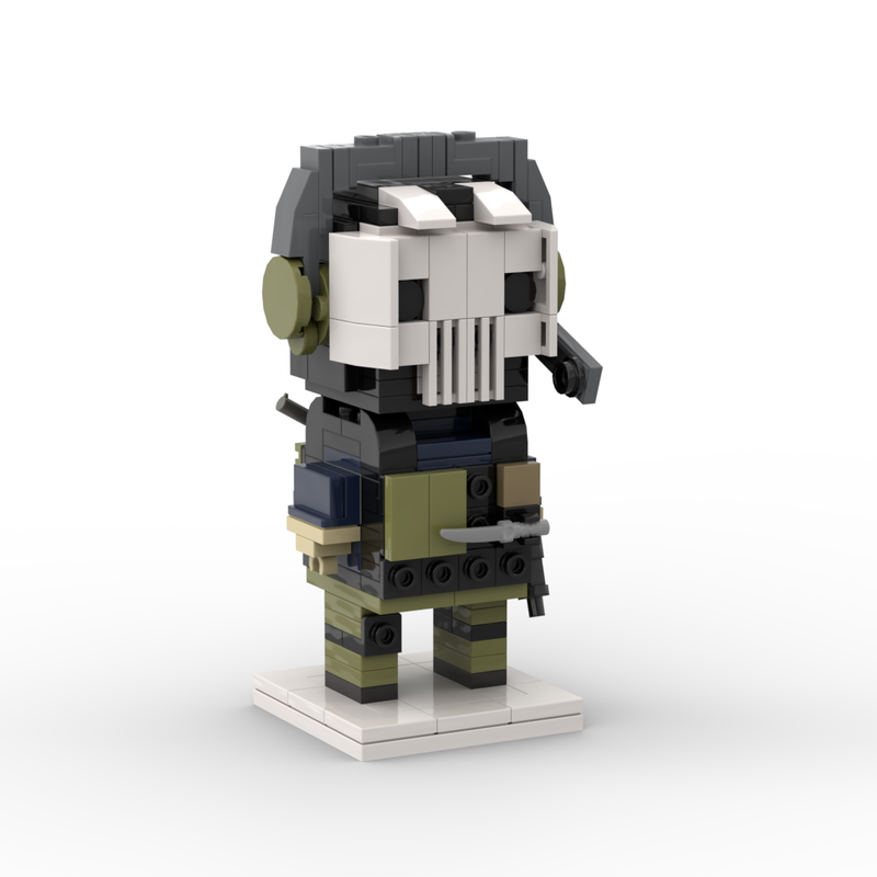 LEGO MOC Simon "Ghost" Riley - Call Of Duty Ghost by NWQZ | Rebrickable ...