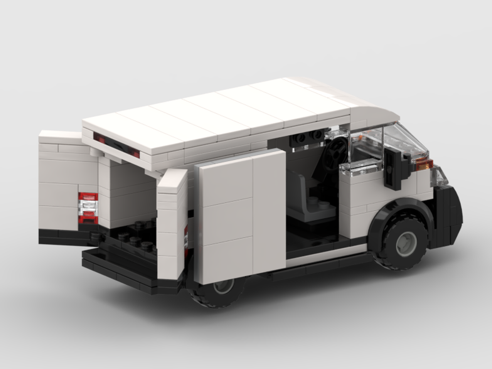 Lego Moc Usps Promaster By Realdale Rebrickable Build With Lego