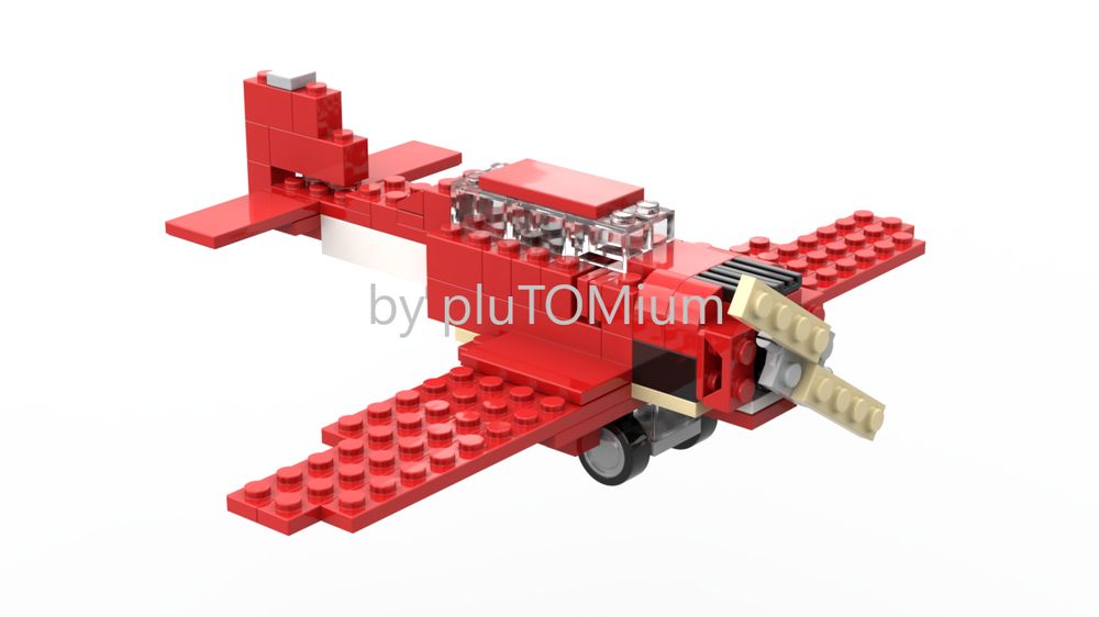 LEGO MOC-187952 Classic Airplane (LEGO 40220 Alternate) by pluTOMium ...