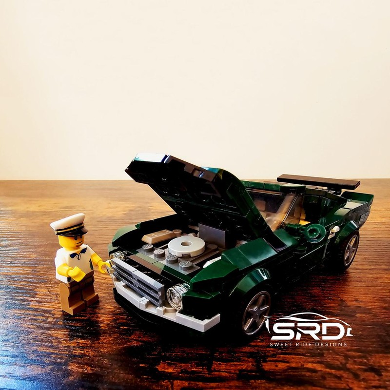 LEGO MOC 1970 Ford Mustang BOSS 302, 8 STUDS wide MOD by ...