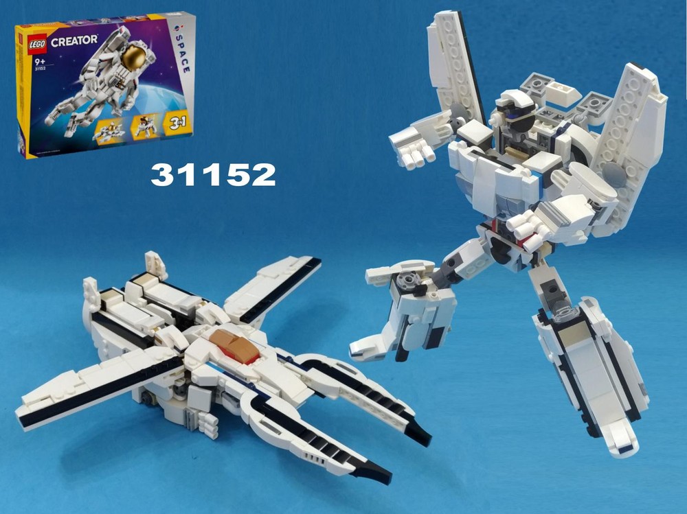 LEGO MOC Transformer Space Cruiser (G1 Misfire ) using LEGO Creator ...