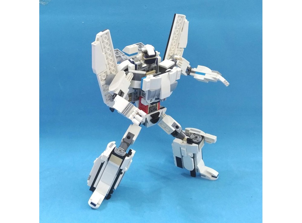 Lego Moc Transformer Space Cruiser G1 Misfire Using Lego Creator