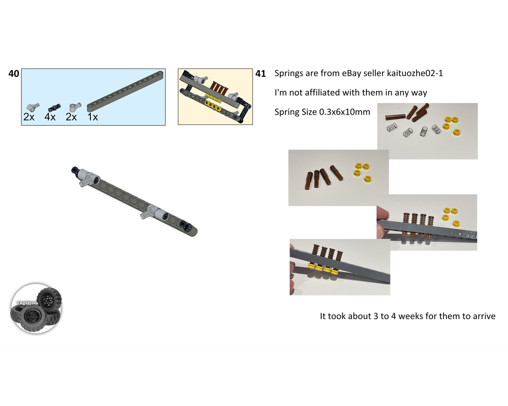 LEGO MOC Functioning Subaru Impreza flat four 16 valve Lego technic ...