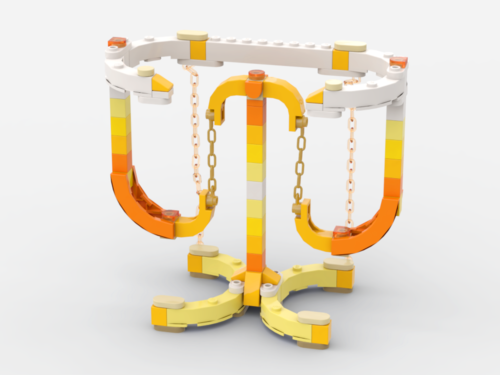 LEGO MOC Tensegrity Sculpture - Balance by Agilinzzz | Rebrickable ...