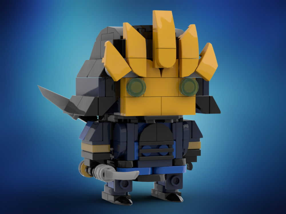 LEGO MOC Drift Brickheadz by Ant0noo | Rebrickable - Build with LEGO